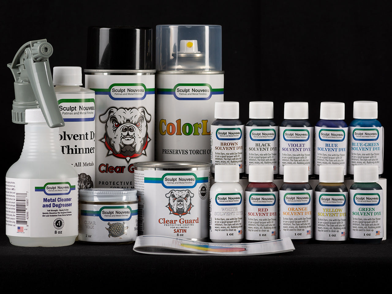 Solvent Dye Kit – Sculpt Nouveau